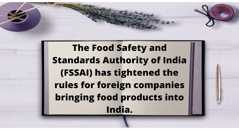 The Food Safety and Standards Authority of India (FSSAI) has tightened ...